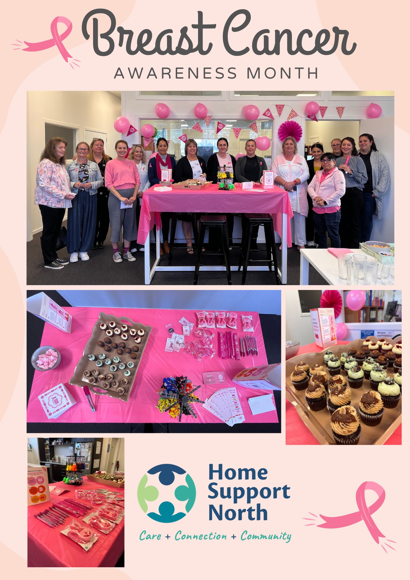 Home Support North Hosts Pink Ribbon Breakfast - Home Support North