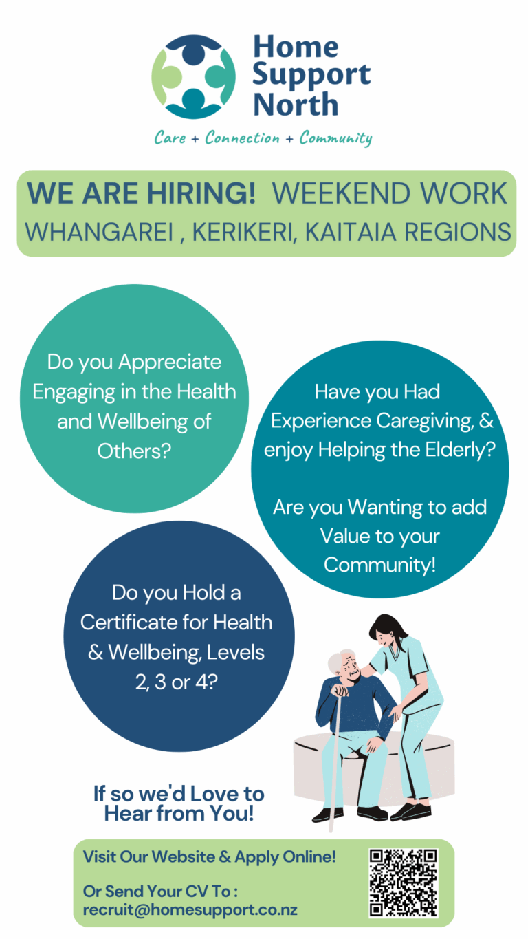 Work with us - Home Support North